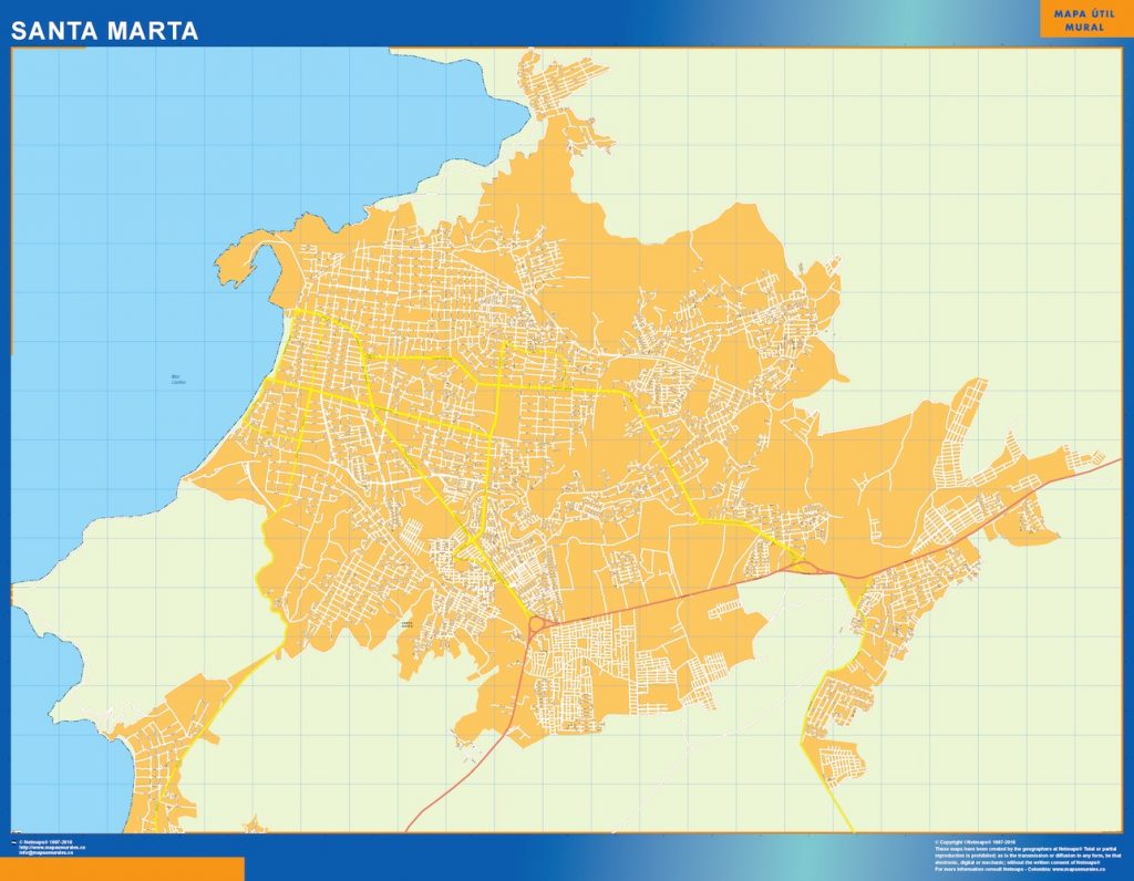 Mapa de Pasto en Colombia plastificado | Mapas para Colombia y América ...